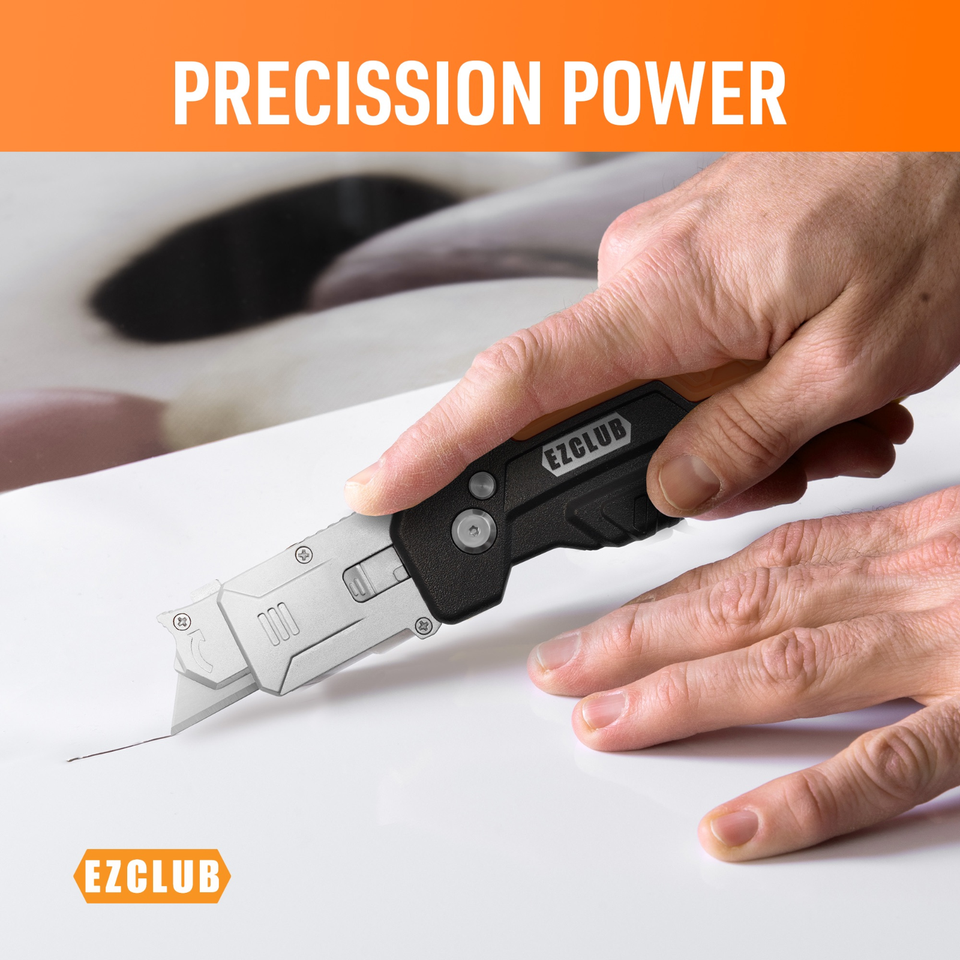 2 in 1 Multifunction Folding Utility Knife Scraper Tool Fastback with ...