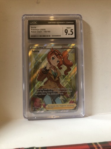 Sonia 2020 192 Full Art Trainer Rebel Clash Pokemon Sword And Shield 9 5
