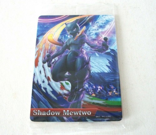 Shadow Mewtwo amiibo Card Sealed Nintendo Pokken Pokemon Tournament Wii ...