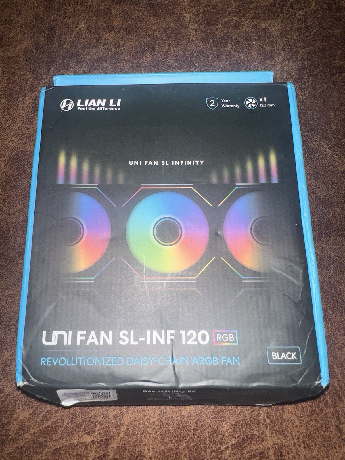 Lian Li UNI FAN SL-INF 140 RGB Revolutionized Daisy-Chain ARGB Fan 1 ...