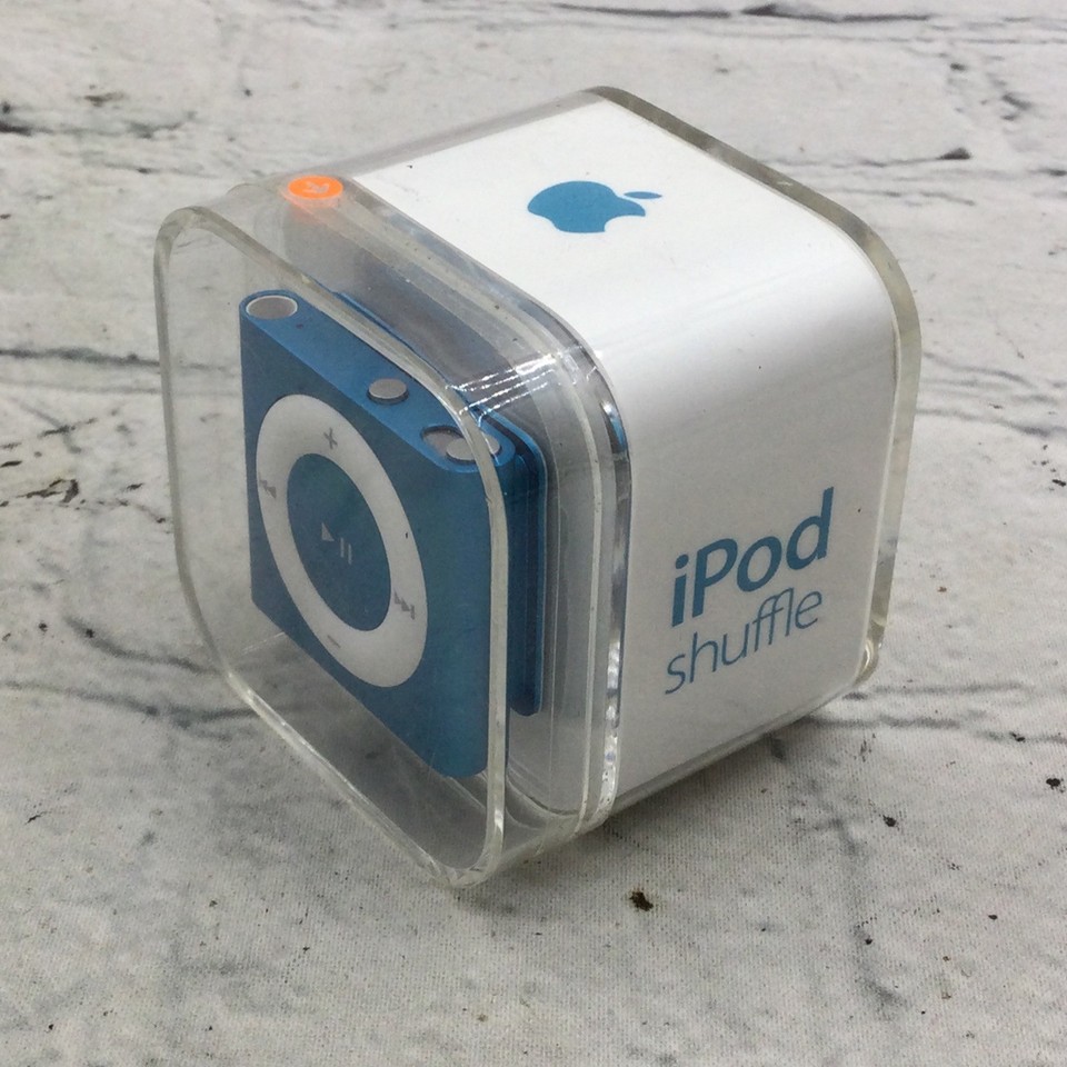 Apple iPod Shuffle 4th Gen Blue (2GB) Brand New Sealed A1373 | eBay