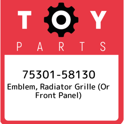 75301-58130 Toyota Emblem, radiator grille (or front panel) 7530158130 ...