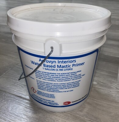 CS Construction Specialties Heavy-Duty Water Base Mastic Primer (1 ...