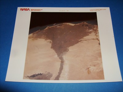 NASA STS-4 EARTH VIEW SPACE SHUTTLE SERIAL NUMBER PHOTO 1982 ORIGINAL ...