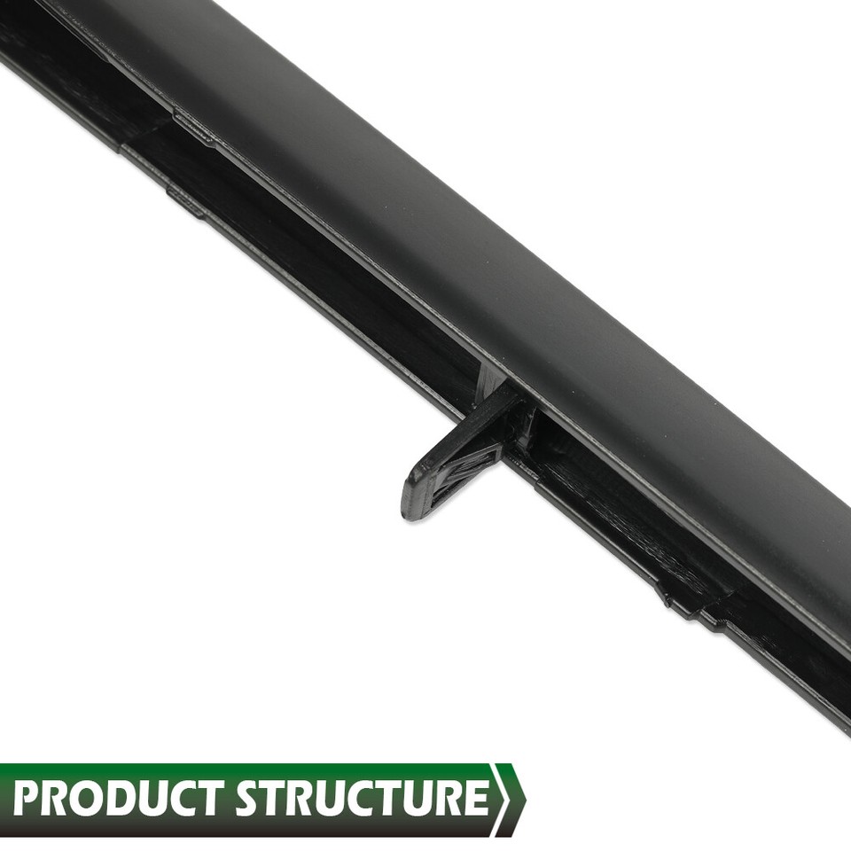 2x Rear Bumper Lower Plate Trim Molding Cover For 2018-2021 Toyota ...