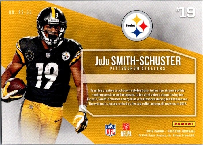 2018 Panini Prestige - Rising Stars #RS-JJ JuJu Smith-Schuster for sale ...