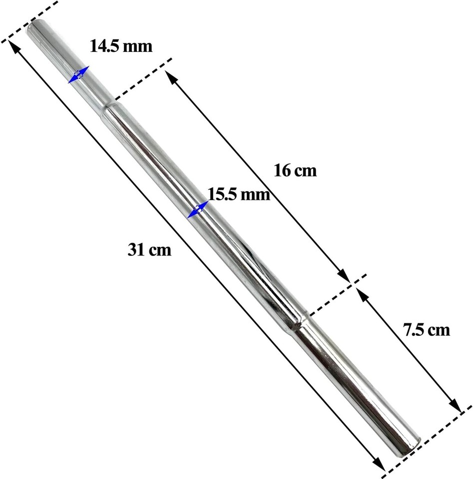 0.580" 0.600" Putter Golf Shaft Extension for Iron/Wooden Golf Club ...
