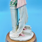 Vintage La Verona Collection Figurine Elegant Lady With Hat And Flowers ...