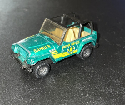 Matchbox Ranger Patrol: '98 Jeep Wrangler - Forest Ranger (Green ...