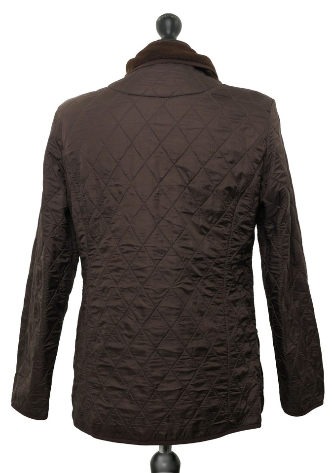 Barbour Ladies Polarquilt Ladies Quilted Jacket 40 Brown Dark Brown Uni ...