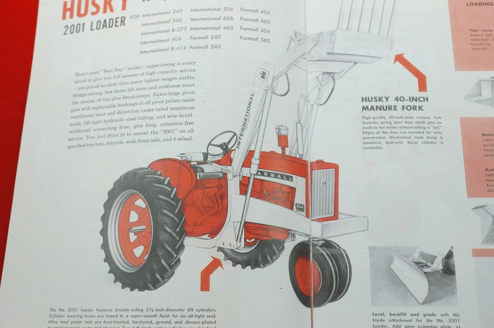 IH 2001 loader flts which tractors? - General Chat - Red Power Magazine ...