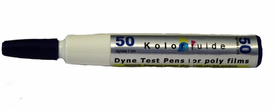 Dyne Test pens (1 doz / box) for plastic film (poly films) (50) | eBay