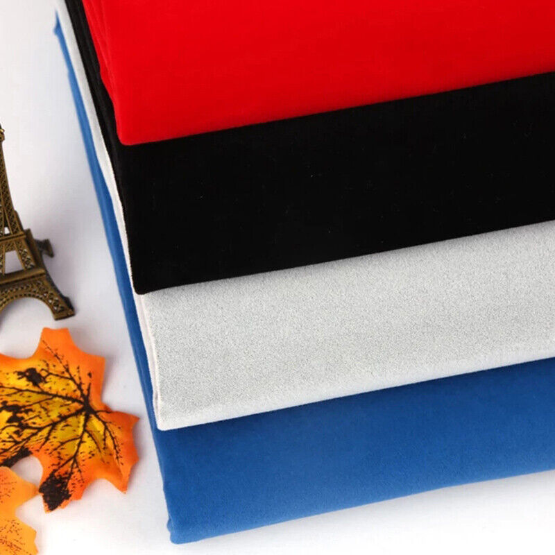 Self Adhesive Velvet Flock Liner Jewelry Contact Paper Craft Fabric