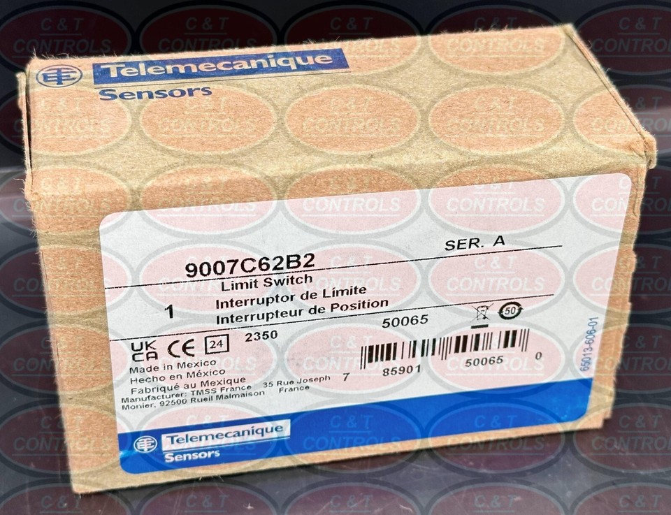 Square D / Telemecanique 9007C62B2 Limit Switch New In Box USA Stock | eBay