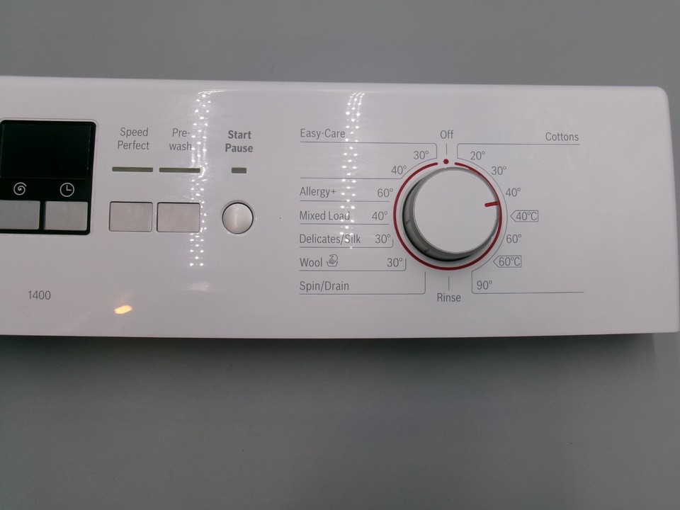 Genuine Bosch washing machine front fascia control panel WAB28162GB/13 ...