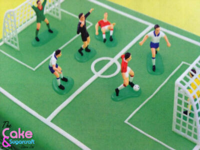 Footballers and goal posts Football Cake toppers decorations | eBay UK