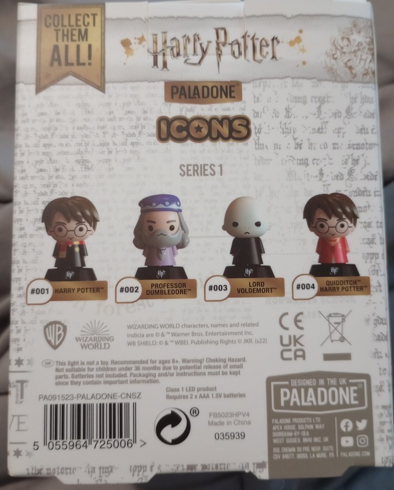 Harry Potter Lord Voldemort Light Up Figure #003 Icon Series Wizarding ...