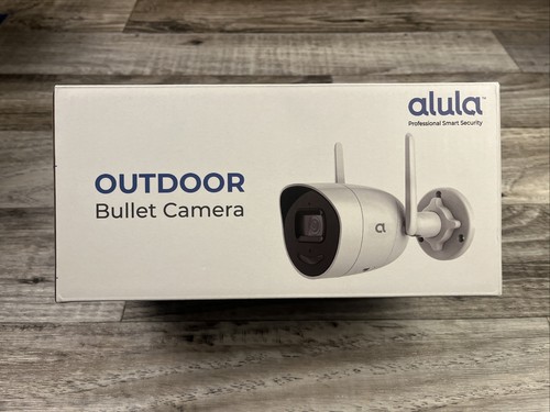 Alula Outdoor WiFi 1080P Bullet Camera HD Video, Motion Detection CAM ...