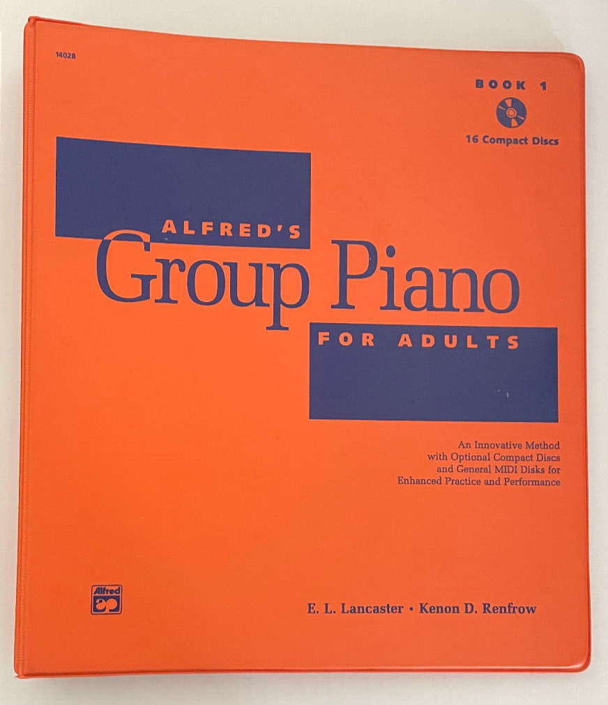 ALFRED'S Group Piano for Adults Book 1 (16 Compact Disks) | eBay