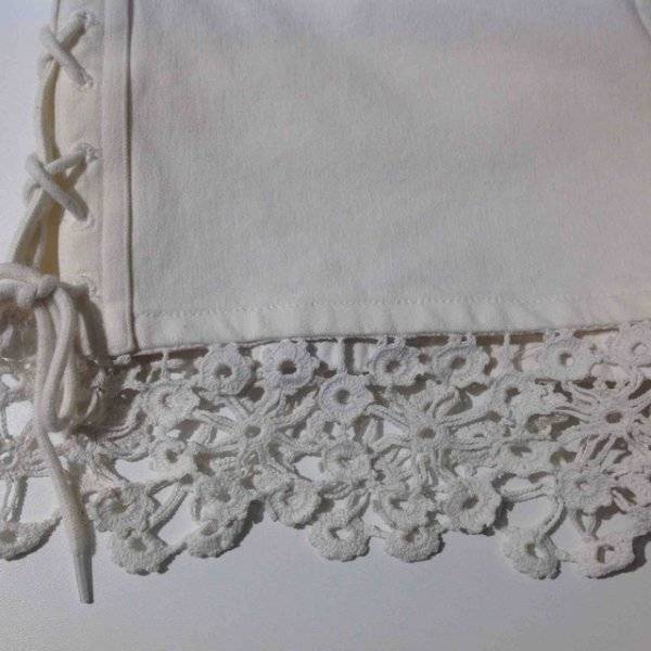 CHANEL SEXY WHITE LACE UP SIDE WITH CC LOGO SZ FR 36 VERY RARE!!! | eBay