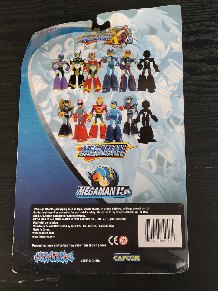 Megaman Remote Mine Bass 6" Jazwares Inc Figure Brand New Factory ...