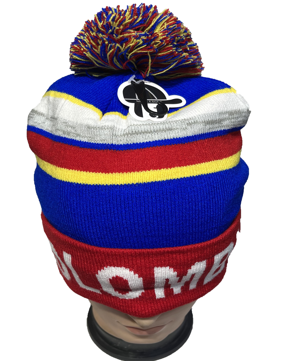 COLOMBIA Pompom Plush Lining Knit cap Beanie Knitted Warm Ski Winter ...