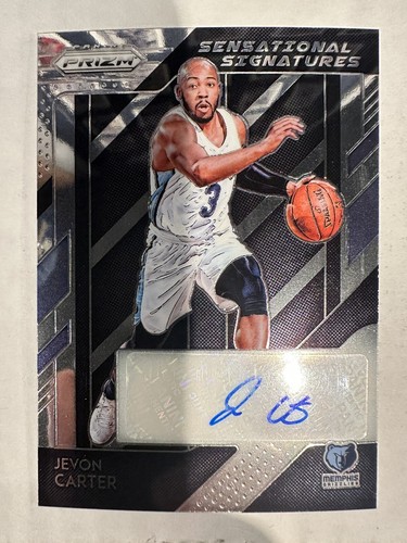2018-19 Panini Prizm JEVON CARTER Sensational Signatures Rookie Auto RC ...