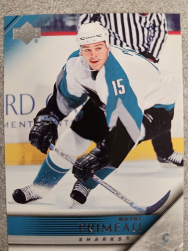 2005 Upper Deck #162 Wayne Primeau San Jose Sharks | eBay