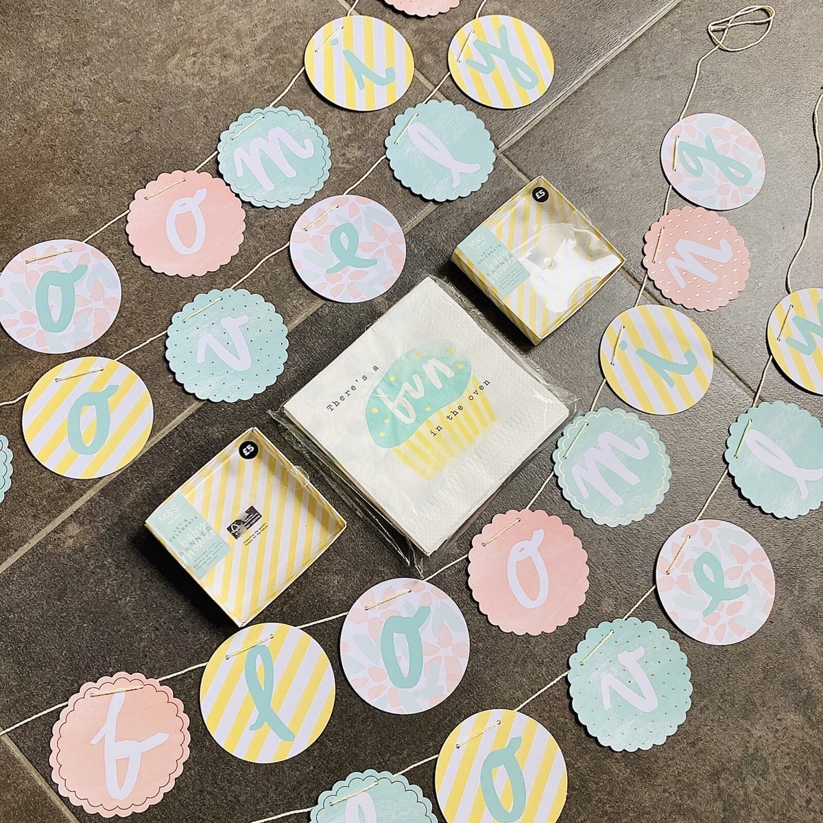 Sprinkle Shower Banners