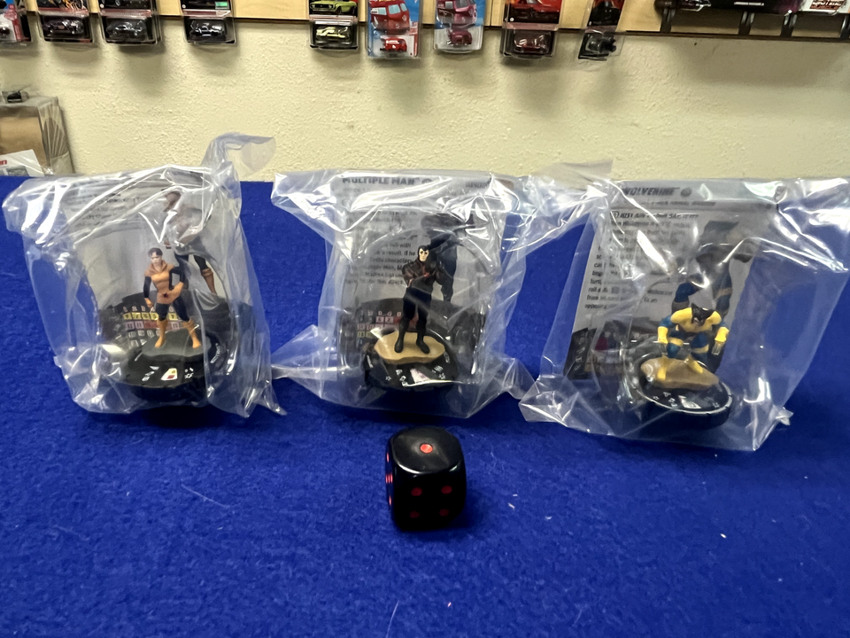 HEROCLIX High Rollers LE OP Kit MVRH24 001-003 with Dice | eBay