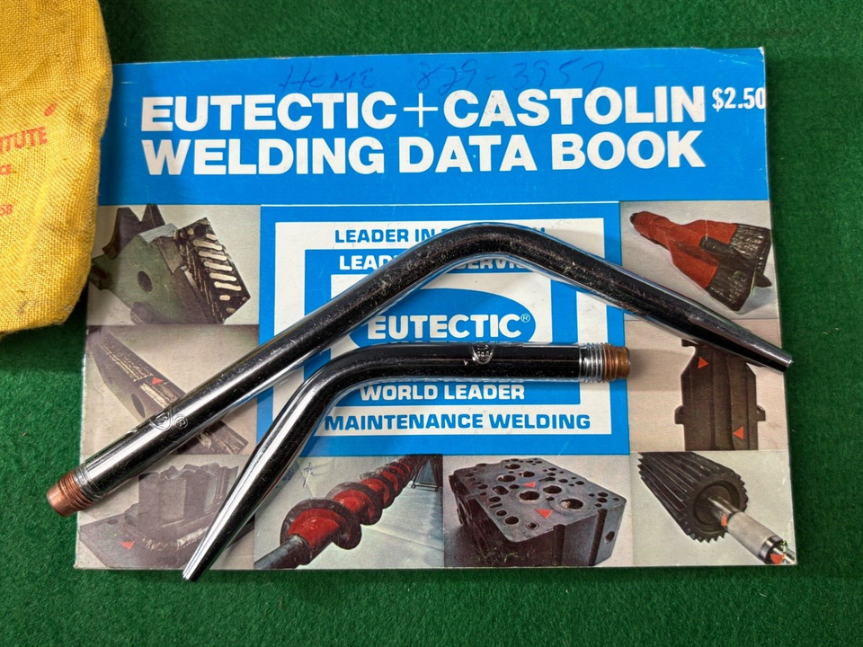EUTECTIC EUTALLOY TORCH HEAD + MAT'L 10112 / 10009 / 10180 WELDING ...