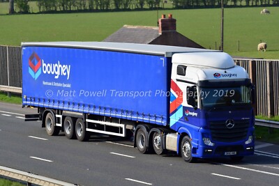 Truck Photo 12x8 - Mercedes Benz Actros - Boughey Distribution - DK16 ...