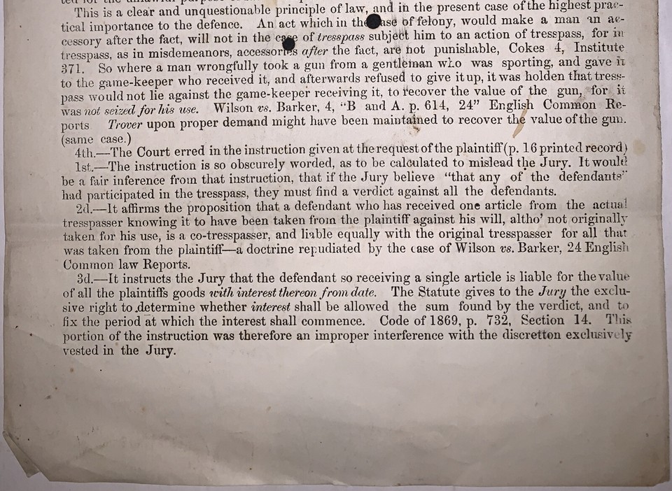 1867 Broadside, Berkeley Contea West Virginia, Shepherd Vs Un R ...