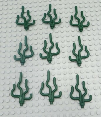 *NEW* Lego Tree Trunk Seaweed Dark Green Forest Gardens - 9 pieces ...