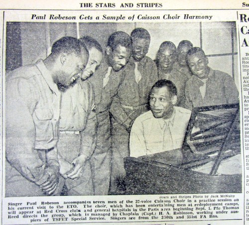 1945 Stars & Stripes WW II newspaper w pic NEGR0 SOLDIERS including ...