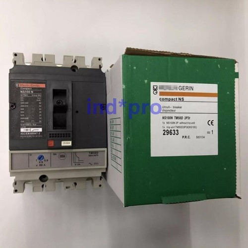 1PCS New NS100N TM50D 3P3t Circuit Breaker 29633 3P 50A | eBay