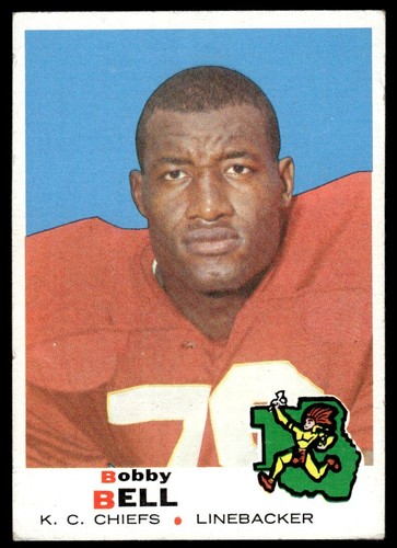 1969 Topps Bobby Bell Kansas City Chiefs #153 | eBay