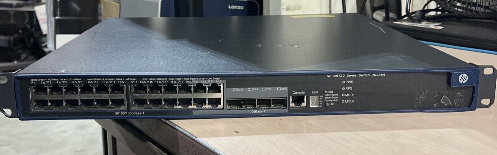 JG236A HP 5120-24G-POE SWITCH | eBay