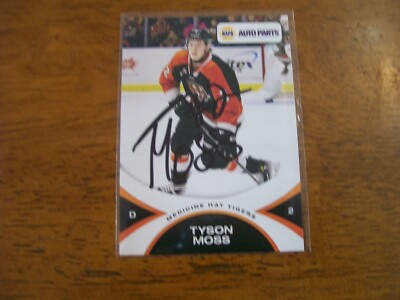 2024/25 Tyson Moss Medicine Hat Tigers Card - Port Moody, BC | eBay