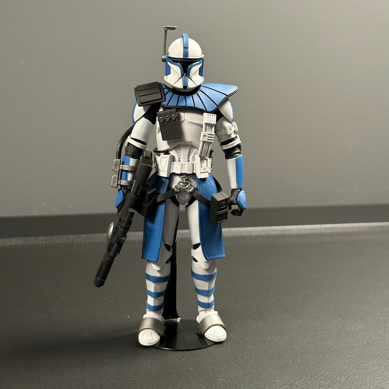 Custom Star Wars 6" Black Series ARC Trooper Commander (Blue Variant ...
