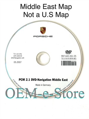 2006-2008 Porsche 911 Carrera Boxster PCM 2.1 Navigation DVD Middle ...