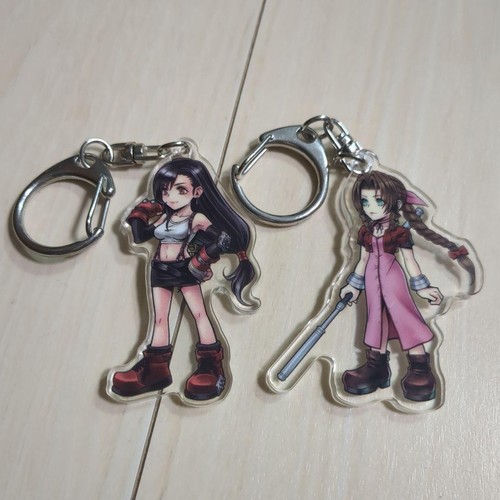 Final Fantasy VII FF7 Tifa Aerith Acrylic Keychain Japan Anime | eBay