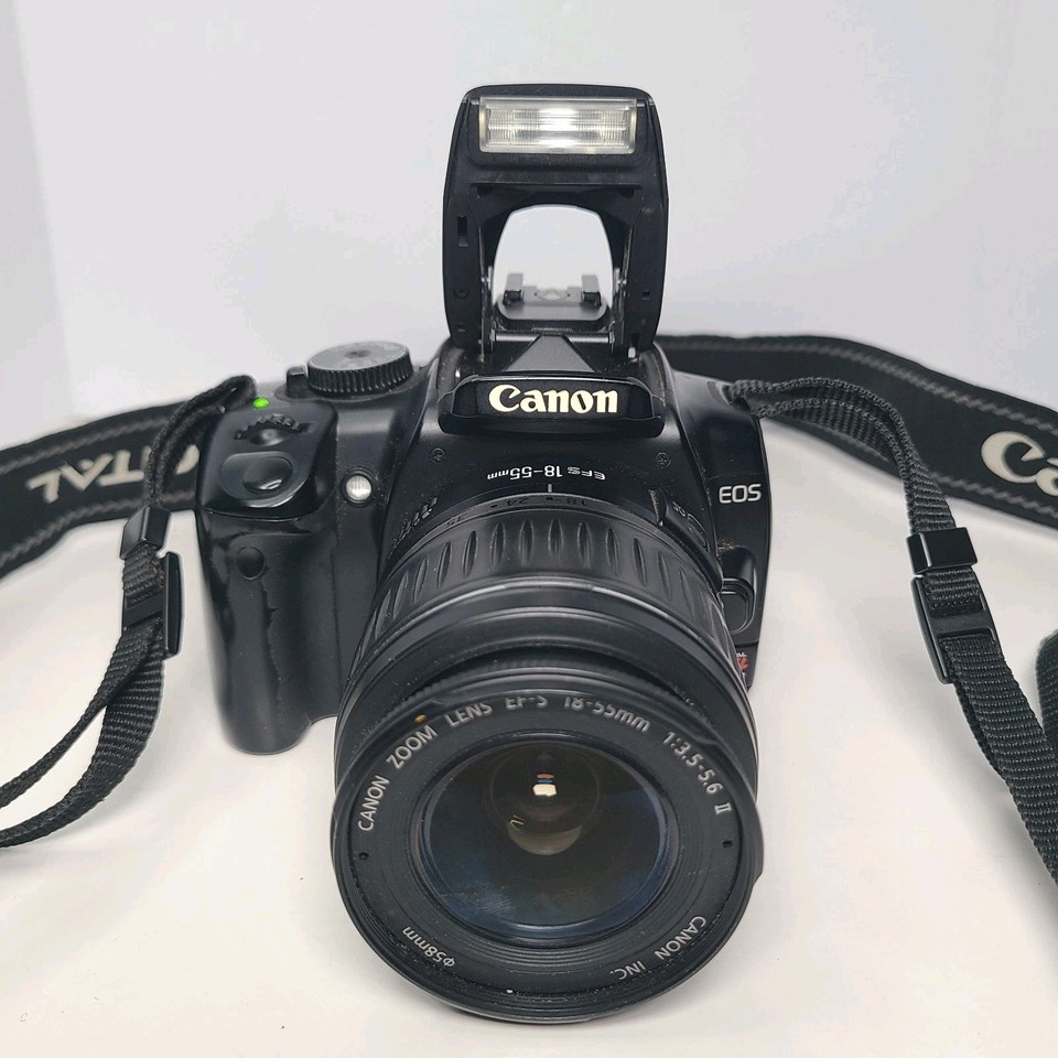 Canon EOS XTi Rebel DSLR DS126151 Digital Camera 18-55mm Lens W ...
