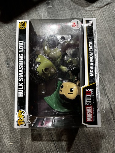 Funko Pop! Moments: Marvel - Hulk Smashing Loki - Walgreens (Exclusive ...