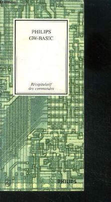 Philips gw-basic - recapitulatif des commandes, instructions, fon | eBay