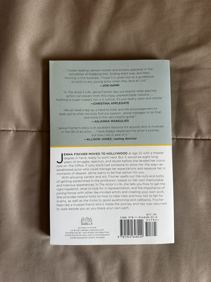 The Actor's Life : A Survival Guide by Jenna Fischer (Autographed ...