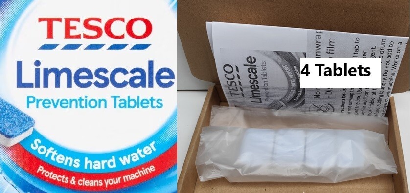 Washing Machine Limescale Prevention Tablets Tesco Softens Hard Water ...