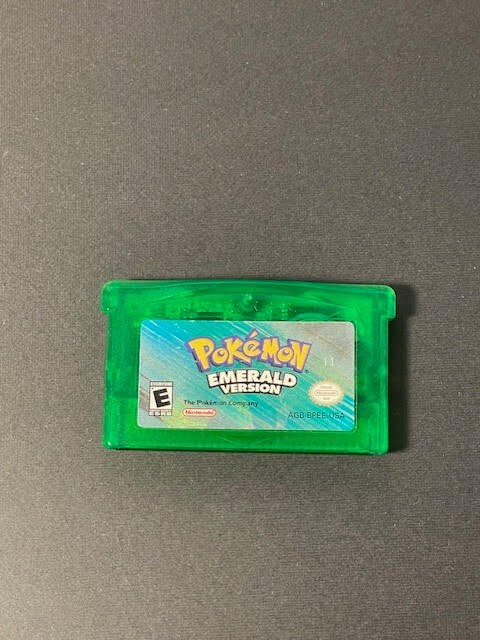 Pokemon Emerald Version (Nintendo GameBoy Advance, GBA) -- Authentic ...