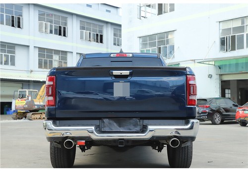 Carbon Fiber Rear Trunk Tailgate Lid Cover Trim Fit for Dodge Ram 1500 ...