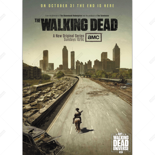 The Walking Dead AMC Season 1 Wall Art Print Poster A1 A2 A3 A4 A5 HQ ...